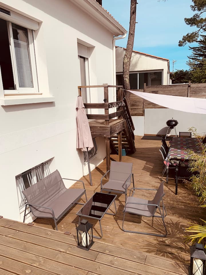 La Villa Des Mahonies à 200m De La Plage - La Tranche-sur-Mer