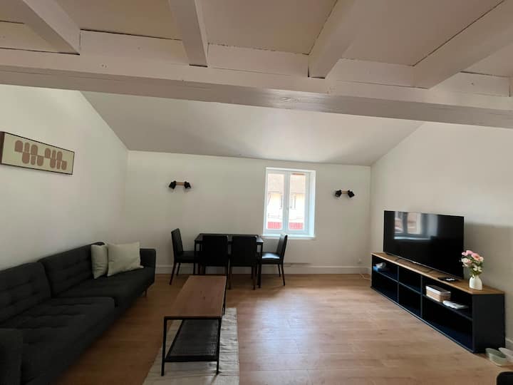 Duplex Cosy En Bord De Saône, Accès Direct Lyon - Saint-André-de-Corcy