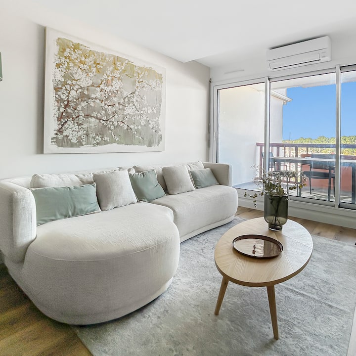 T3 Moderne Avec Terrasse, Piscine Et Parking Privé - Soorts-Hossegor