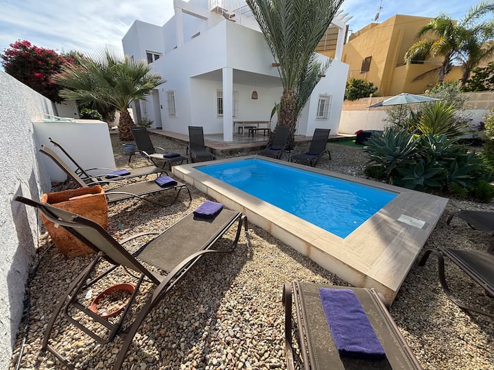 5 Bedroom 4 Bathroom Villa Mojacar Playa - Mojácar