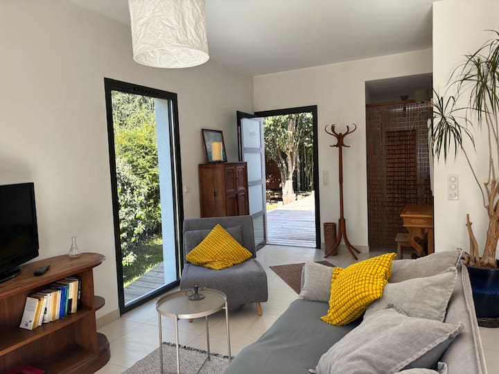 Maison Contemporaine Avec Jardin Très Arboré - Montpellier