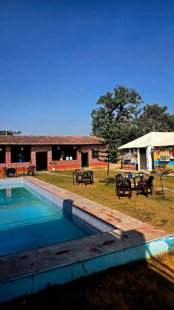 The Haven Stay Pushkar | Private Resort With Pool - Pushkar