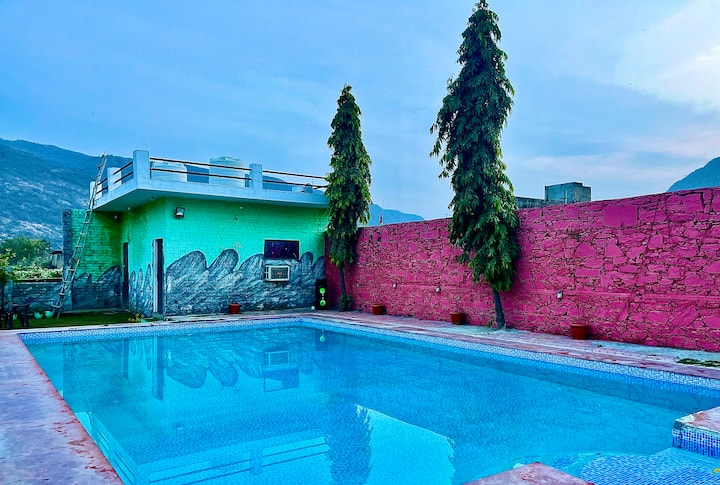 The Haven Stay Pushkar | Private Resort With Pool - Pushkar