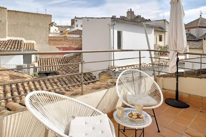 Gatu Buhardilla Con Encanto A Los Pies De Alhambra - Granada