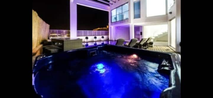 Top Royal Luxury Villa 7bdr Jucuzzi Pool Biliard - Eilat