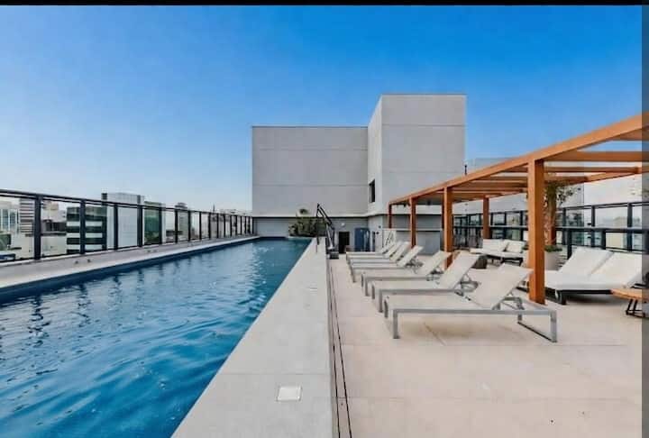 Near Paulista | Rooftop Pool - Brésil