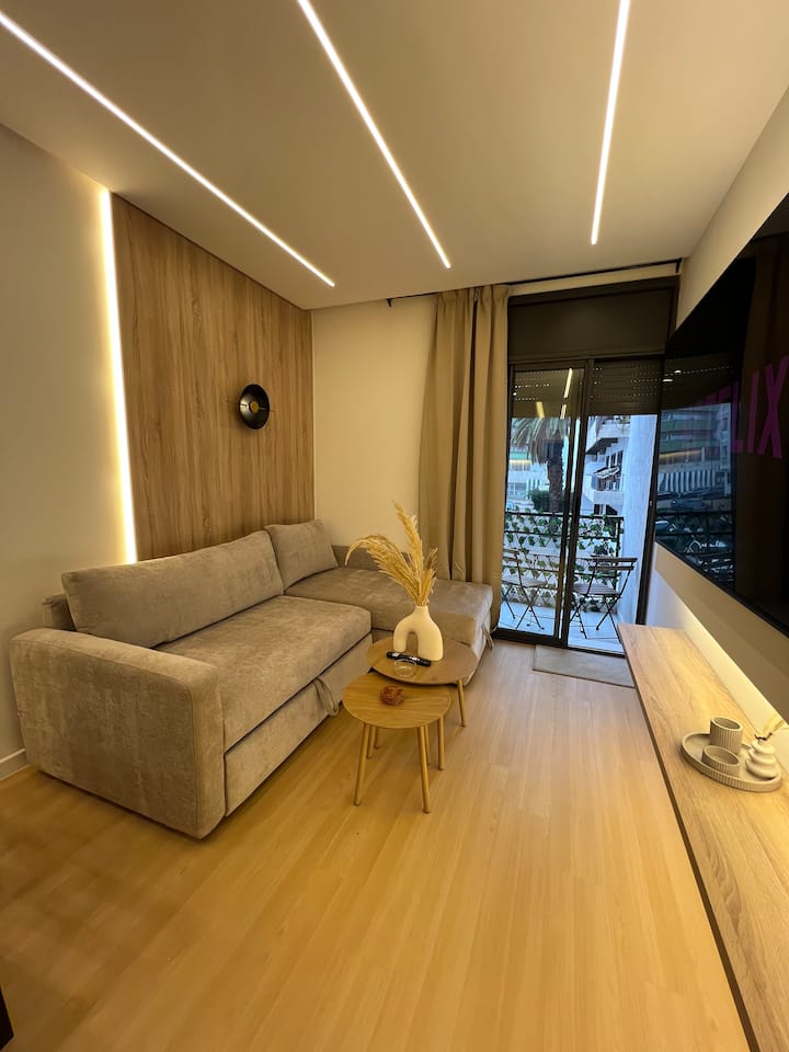 Central T1 Chic Et Lumineux - Rabat