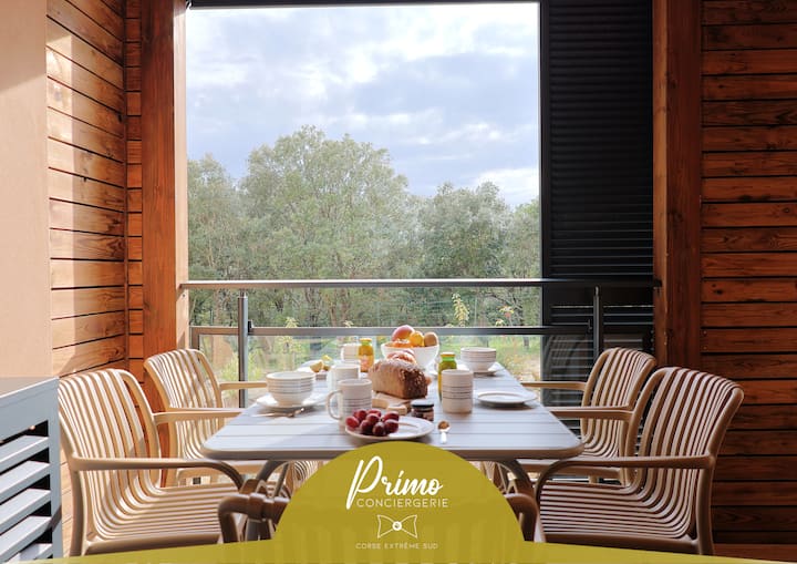 Kerterra Corsica - Piscine Chauffée & Plage Privée - Plage de Figari