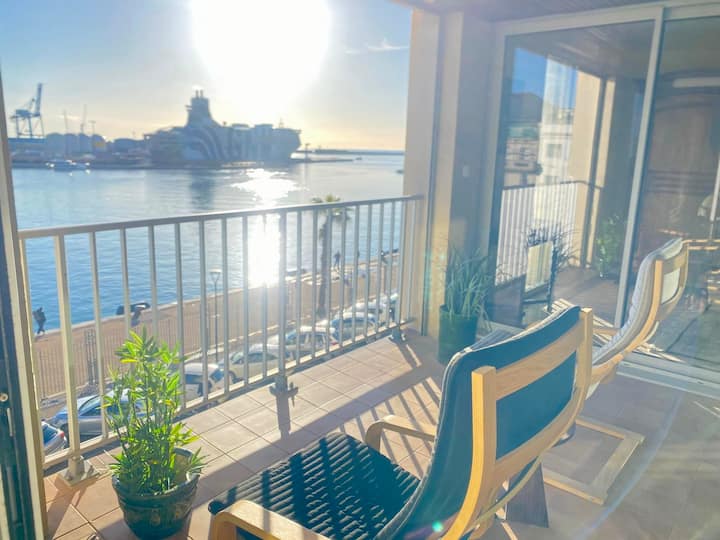 "Ayda"t4 Vue Imprenable Parking Clim Wifi Terrasse - Bouzigues