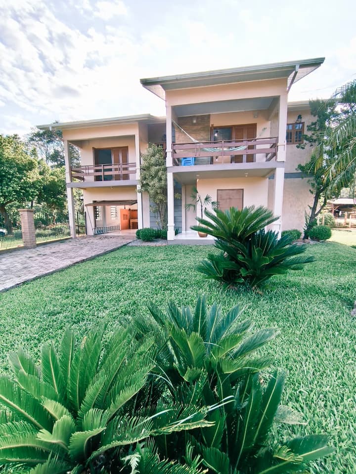 Casa Com Piscina, Na Rota Do Cristo Protetor - Imigrante