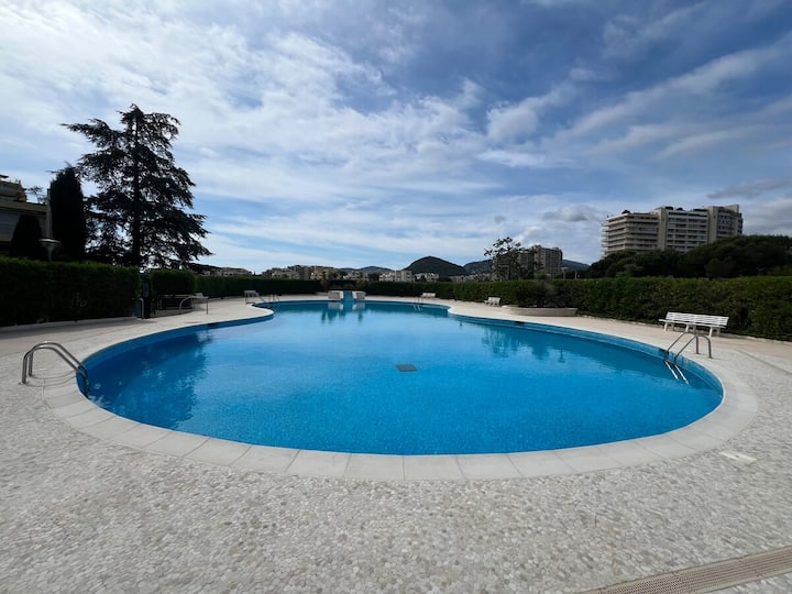 Studio Cosy à Cannes Marina Avec Piscine - Mandelieu-la-Napoule