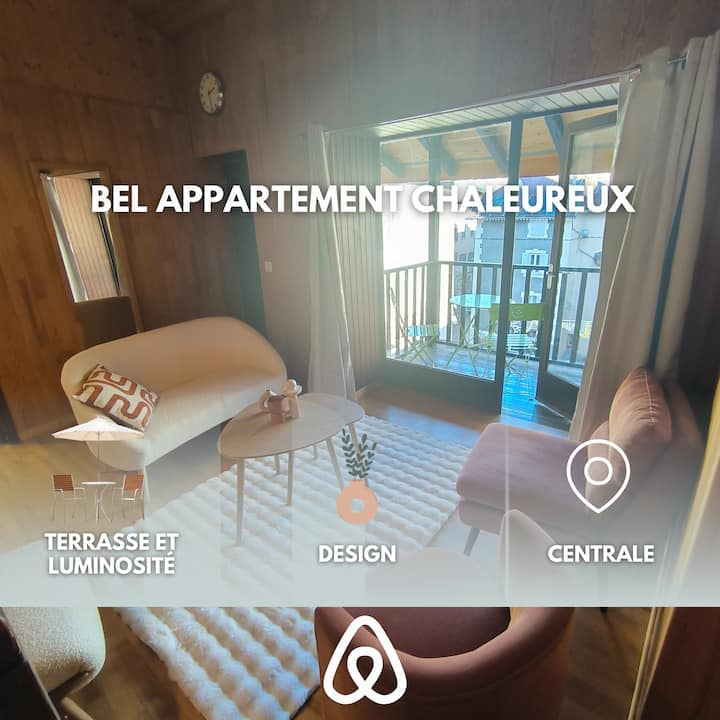 Bel Appartement Chaleureux Au Coeur De Guillestre - Risoul