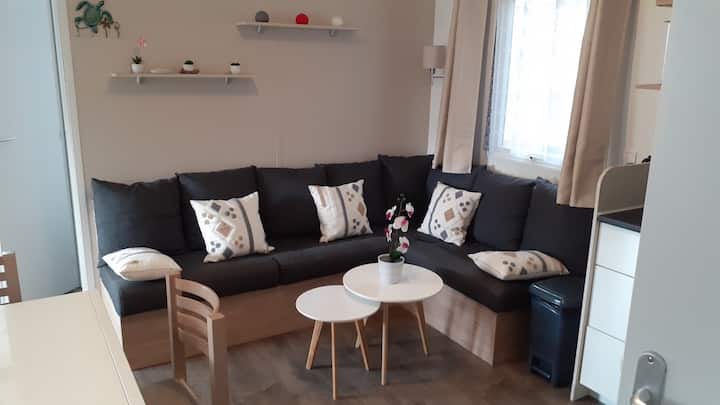 Mobilhome Confort Dans Camping 4* Proche Plage - Saint-Jean-de-Monts