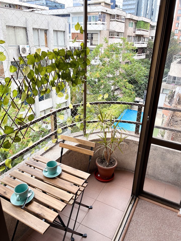 Metro, 1 Parking, Swimming Pool, Costanera Center - Las Condes