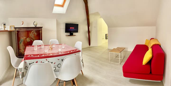 T3 Cosy Et Spacieux Gare 1 Min, Disneyland 15 Min - Meaux