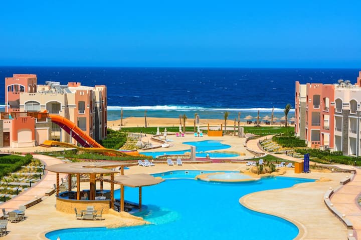 Luxury Seaview Studio At Oyster Bay Beach Suites - Marsa Alam