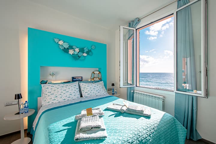 Seahorse Room - Frontemare Con Idromassaggio - Noli