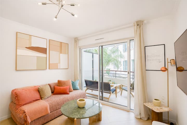 Cocon Massena, Central Avec Balcon à 2 Pas De Tout - Nice