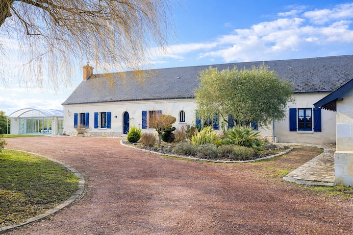 Le Domaine De La Chesnaie - Piscine Couverte - Saumur