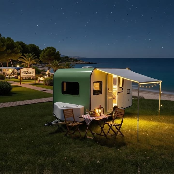 Moca Hotel Suite 1 | 220v Power & Luxury Design - Beldibi