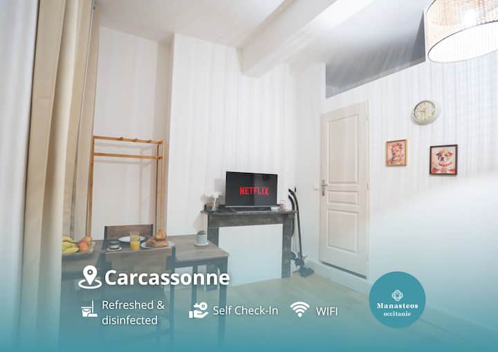 Charmante Suite éLégante - Centre Ville- Af - Carcassonne