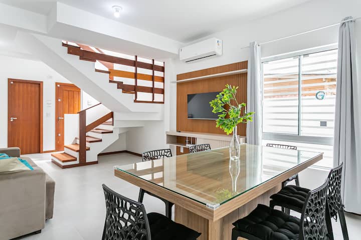 Casa 3q No Portal Do Ribeirão Wi-fi Rápido Garagem - Florianópolis