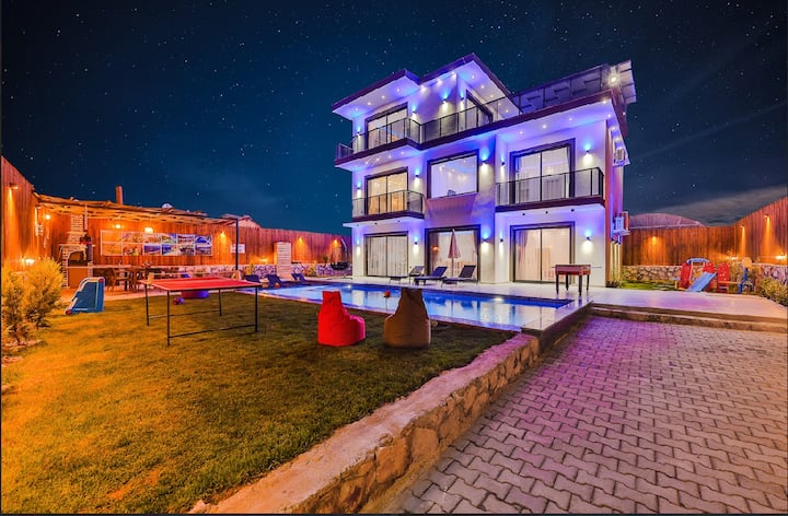 Antalya Kaş Kalkan 8 Kişilik  Lüx Kiralık Villa - Kalkan