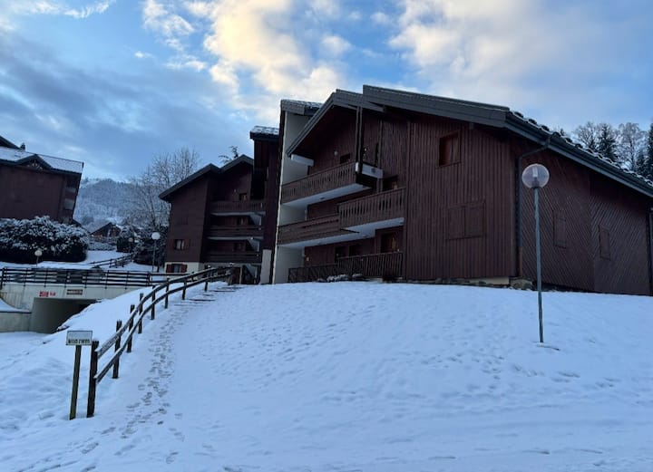 Appartement 4 Couchages Centre Village De Morillon - Flaine