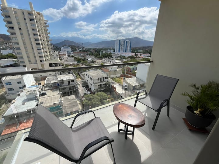 Hermoso Apartamento Nuevo Reserva Del Mar 2 Piso 6 - Santa Marta