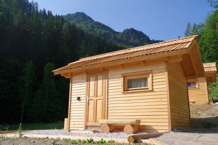 Shepherd's Cabins Located Within Our Camp - Logarska Dolina