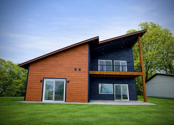 New Lake Cabin- Pickleball, Sandy Bottom, Ice Bath - Dent