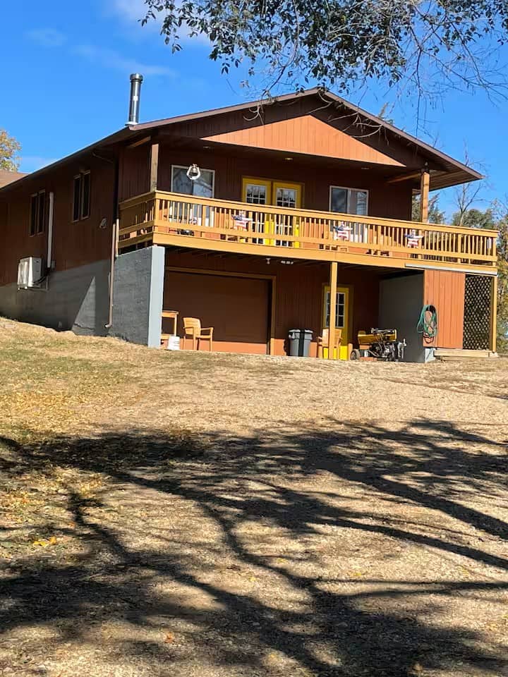 Running Water Cozy Cabin Retreat - Niobrara State Park, Niobrara