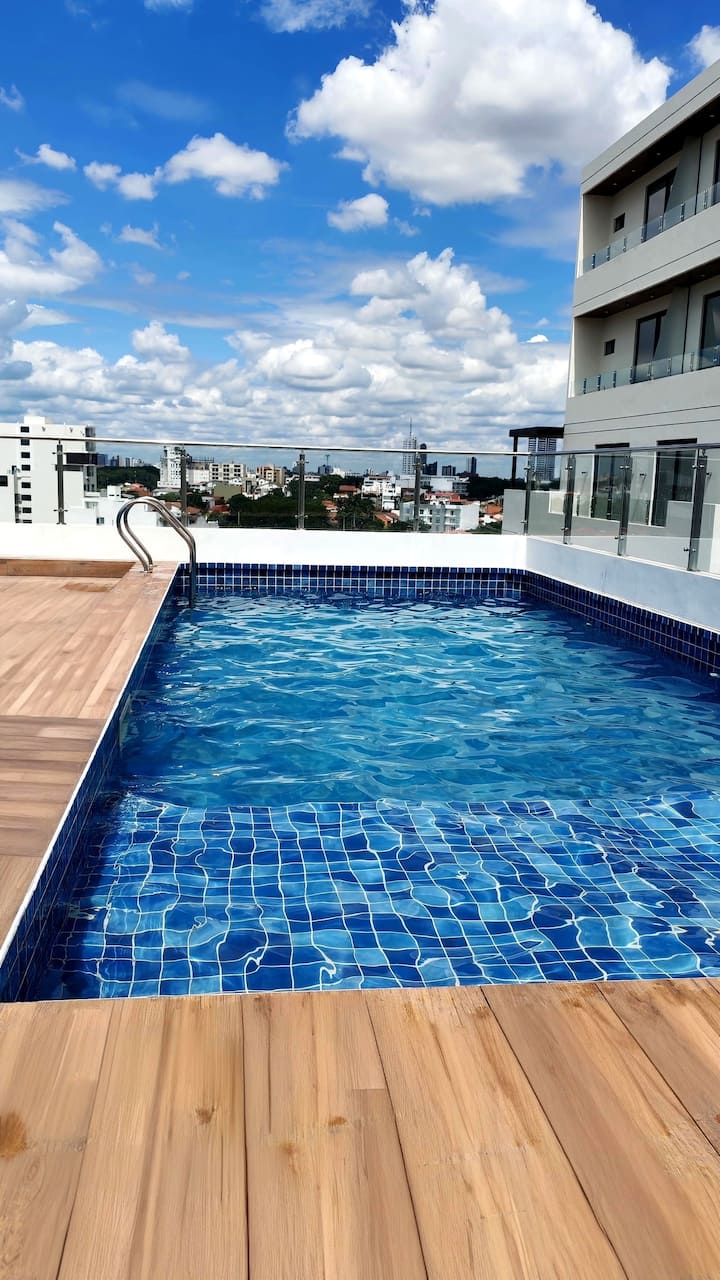 Monoambiente Pool & Confort | Equipe Haus - Bolivia
