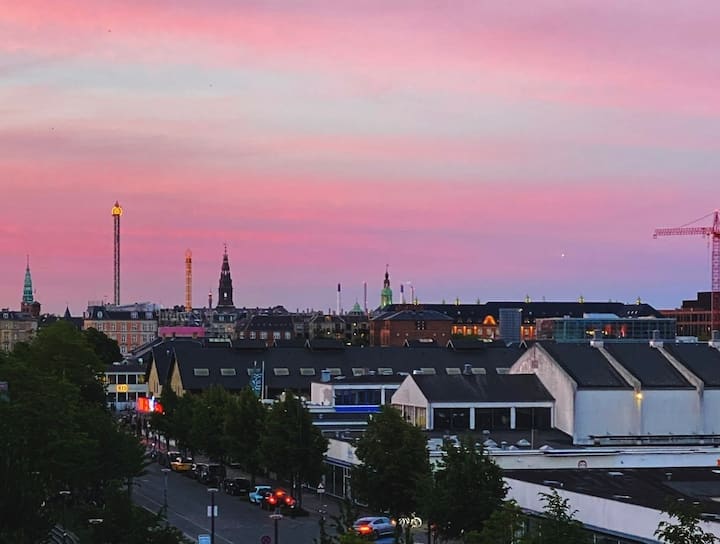 Hyggelig Københavnerlejlighed Med Udsigt - Kopenhagen