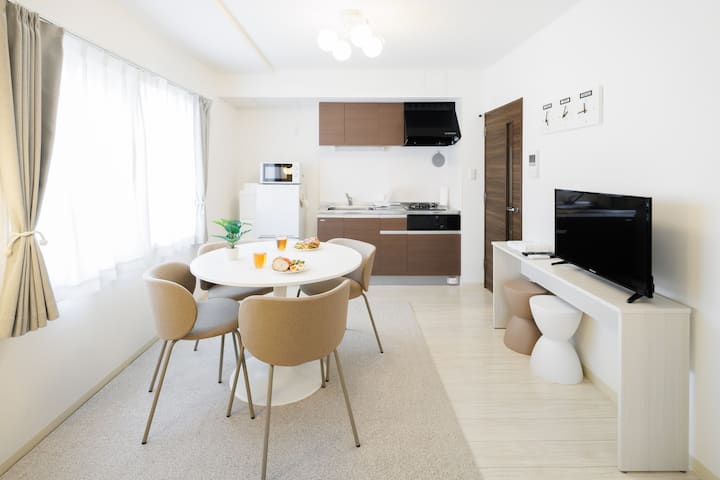 20 Min To Airport (Cts)｜modern 1br Max4ppl｜wi-fi - Chitose