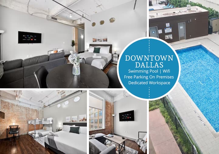 Modern Downtown Apt | Pool, Laundry, Valet Parking - Greenland Hills - Dallas
