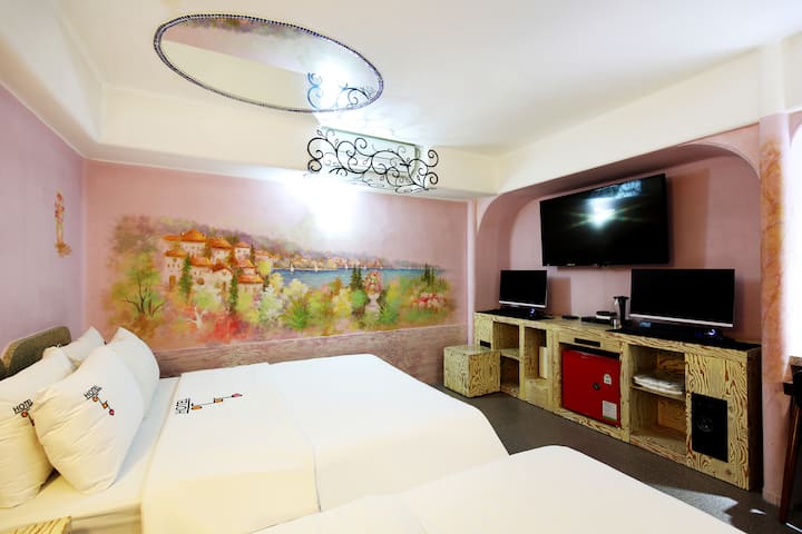 원릉역 바로 앞 / 더블침대, 싱글침대  / 최대 3인 / 연박 할인 - Seoul