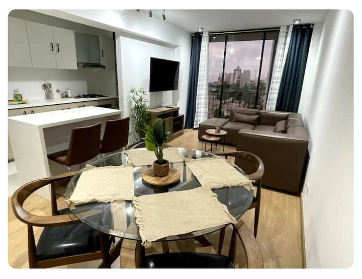 Departamento Con Piscina, Vista Al Mar Y Ciudad - Lima
