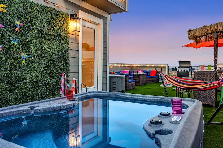 Green Gem:rooftop, Hot Tub, Games, Near Broadway|b - Nashville, TN
