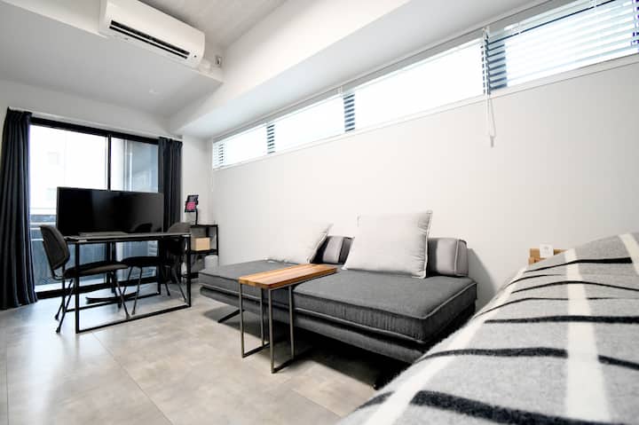 麻布十番徒歩4分｜最大3名｜東京タワー・六本木近く｜32㎡｜フルキッチン＆洗濯機付｜観光・出張に最適 - Roppongi