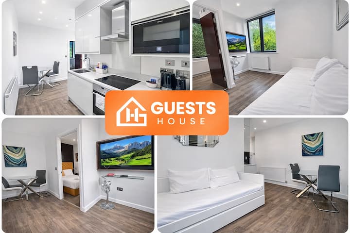 #13 Beautiful Apartment @Cmk Walkable To Station - Milton Keynes