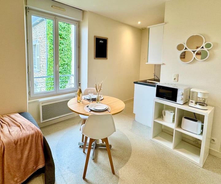Studio Pied à Terre Cosy à 150 M Plage Du Prieuré - Saint-Briac-sur-Mer