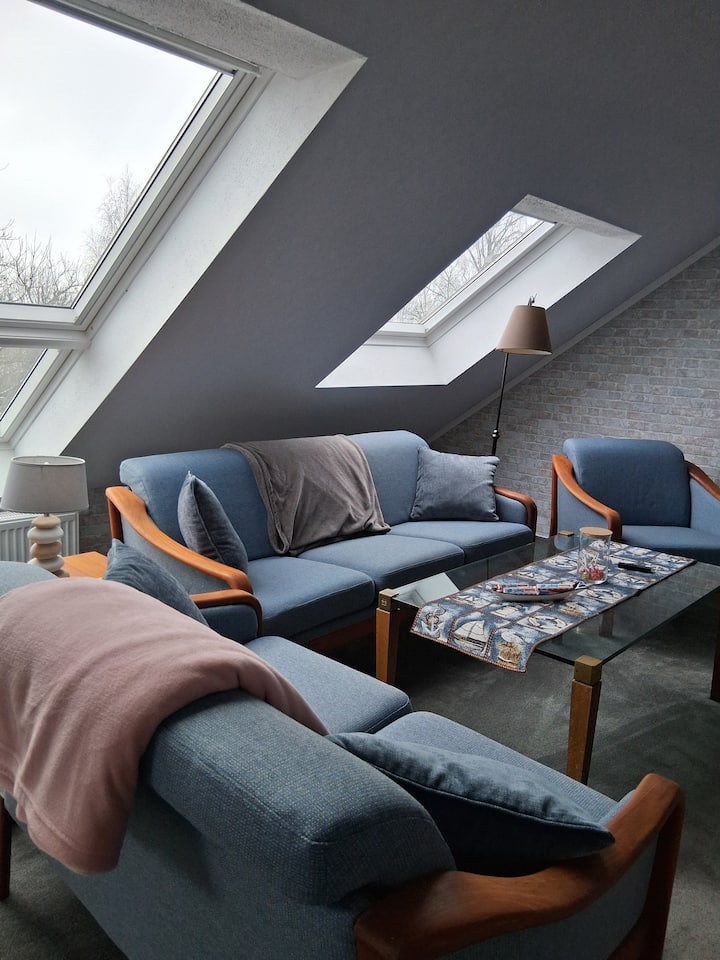 Gemütliche 35 Qm Dachwohnung Für 1-2 Personen - Itzehoe