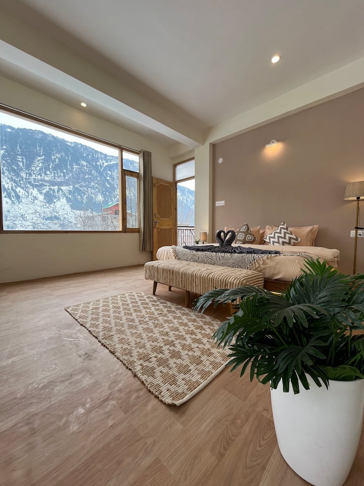 Private Room, Bath & Balcony| Aircrib | Old Manali - 印度