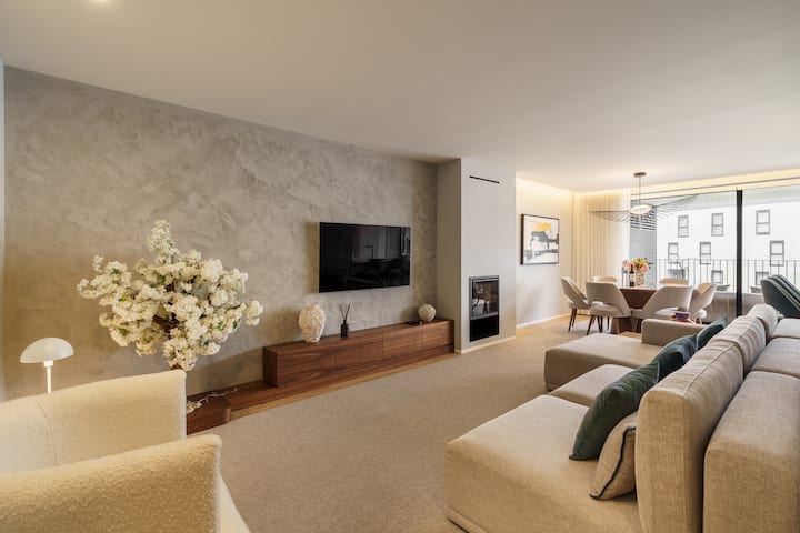 Apt T3,ac Piscina Interior Ginásio Frente à Praia - Apulia, Portugal