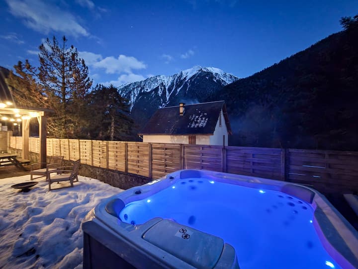 Feuille Des Cimes | Jacuzzi & Sauna – Le Sylvestre - Saint-Lary-Soulan