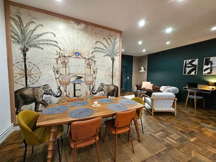 Le Cityzen Lens Gare - K2- Spacieux 74 M2 - Stade Bollaert-Delelis, Lens