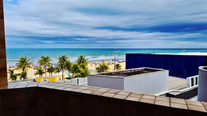 Apto Com Vista Linda Para O Mar/ 6x Sem Juros - Praia Grande