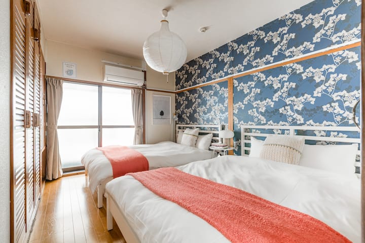 3 Min To Nishikujo｜direct To Usj｜sleeps 7 - Umeda