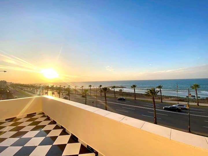 L’instant Océan – Vue Mer & Lumière Naturelle - Rabat